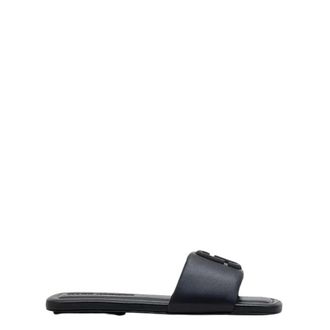 Marc Jacobs Leder Sandalen mit Metalldetails - - Shoes - Damen - Schwarzk - 40 EU