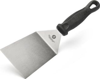 De Buyer Palette, Edelstahl, Silber, 27.9 x 20.1 x 10.9 cm