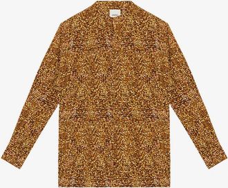 Isabel Marant Blouse Sima - Femme - Ocre - Taille 34 - Isabel Marant