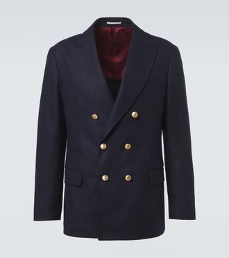 Brunello Cucinelli Blazer en laine vierge