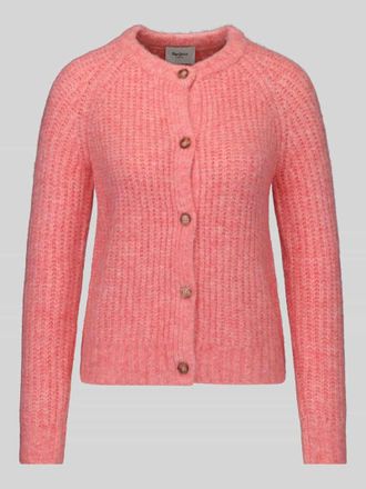 Pepe Jeans London Regular Fit Strickjacke mit Woll-Anteil Modell ASHLEY CARDIGAN