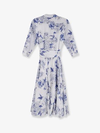 Lavi Womens Chemisier Dress Spritz White Cotton
