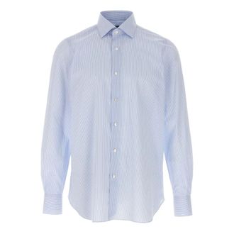 Finamore Napoli Hemd - - Shirts - Herren - Blau - L