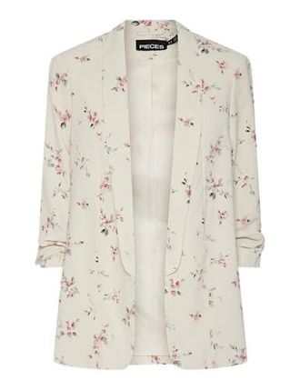 Pieces Blazer pour Femme, Gris Whitecap, XS
