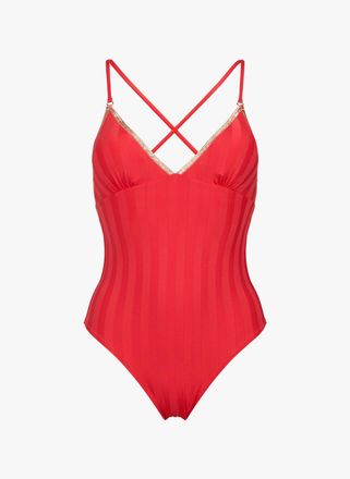 La Nouvelle Maillot une pi&egrave;ce ray&eacute; dos nu