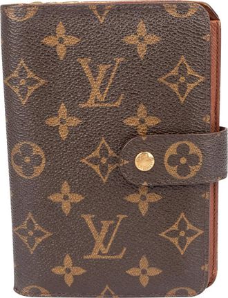 Louis Vuitton Portemonnaie - Louis Vuitton Canvas Monogram Porto Papier Zip Wal - Gr. unisize - in Bunt - f&uuml;r Damen
