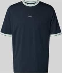 Boss Orange by Hugo Boss Regular Fit T-Shirt aus reiner Baumwolle Modell TE_BLOCKS