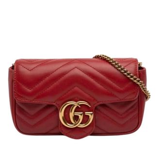 Gucci Pre-owned Gesteppte Crossbody Bag - - Pre-owned - Damen - Rot - ONE SIZE