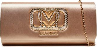 Love Moschino Damen Schultertasche, Champagner Schultertasche, Champagner