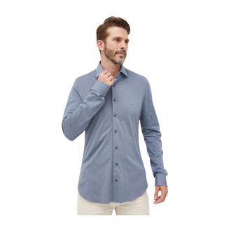 Michael Kors Baumwollhemd - - Shirts - Herren - Blau - XL