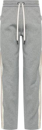 Moncler Homme, Pantalons, Gris, Taille: S Pantalon en polyamide &eacute;l&eacute;gant pour homme