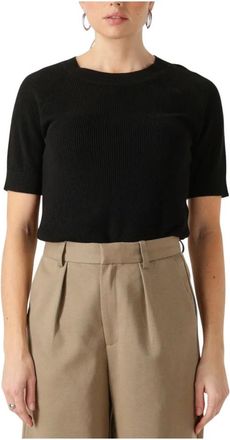 Selected Damen, Strickwaren, Schwarzk, SGr&ouml;&szlig;e