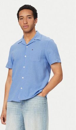 Tommy Jeans Hemd DM0DM23058 Blau Regular Fit