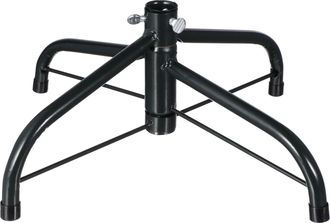 NUOBESTY CLISPEED Halterung für Künstliche Weihnachtsbäume 35cm Lackierter Metallständer mit 19cm Rohrdurchmesser Stabiler Baumfußständer mit Schraubbefestigun