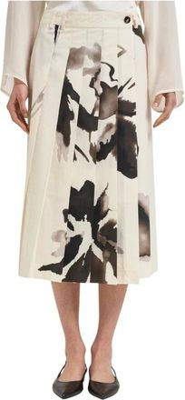 Liviana Conti Femme, Jupes, Multicolore, Taille: 40 FR Jupe Midi Portefeuille