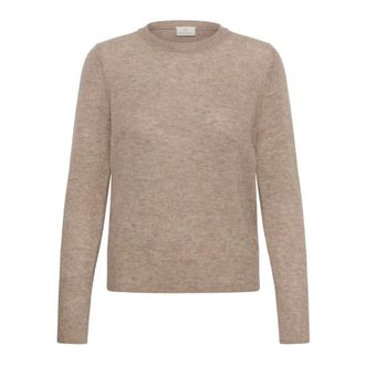 Kaffe Kamelanie Pullover - Femme - Pulls - Beige - Taille: 38 FR
