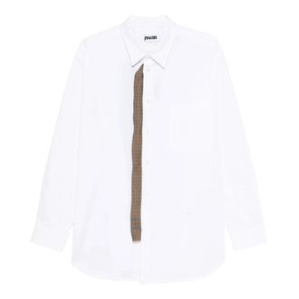 Magliano Crispy Penna Long Sleeve - - Shirts - Herren - Wei&szlig; - L