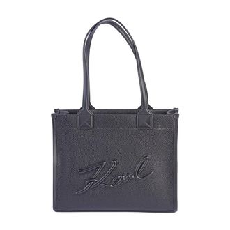 Karl Lagerfeld K/Square MediumTote Grainy - - Bags - Damen - Schwarzk - ONE SIZE