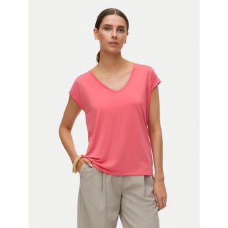 Vero Moda T-Shirt Filli 10247666 Rosa Relaxed Fit