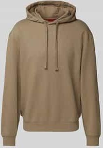 HUGO BOSS Oversized Hoodie mit Label-Detail Modell Dapo