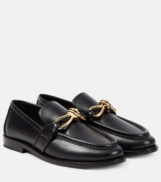 Bottega Veneta Loafers Astaire Knot aus Leder