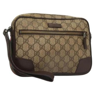 Gucci Pre-owned Leder clutches - - Pre-owned - Damen - Beige - ONE SIZE