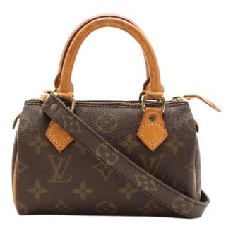 Louis Vuitton Pre-owned Mini Speedy - Femme - Pre-owned - Brun - Taille: ONE Size