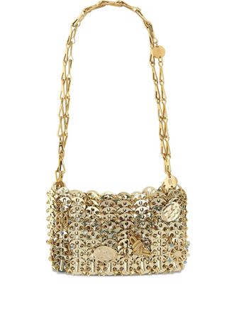 Paco Rabanne mini sac en mesh (1969) - Or