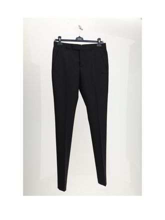 Dior Mens Trousers Black Mohair-Blend