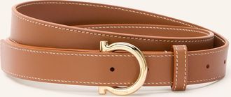 Ferragamo Ferragamo Lederg&uuml;rtel braun