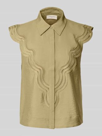 Copenhagen Muse Slim Fit Blusenshirt mit Kentkragen Modell COLE