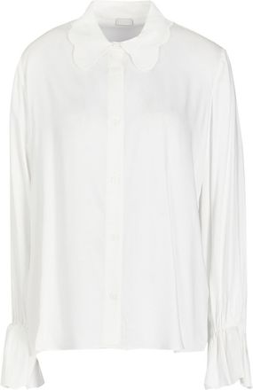 8 by YOOX VISCOSE WAVE TRIM SHIRT
