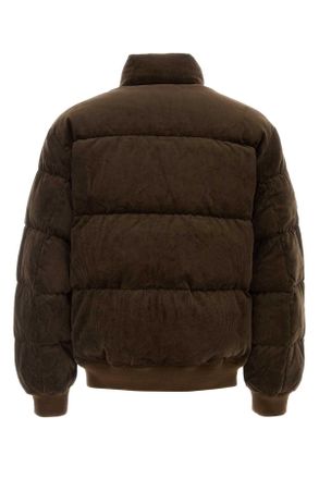 Polo Ralph Lauren Corduroy Puffer Down Jacket - Brown
