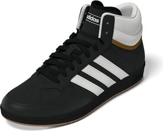 adidas Mixte Hoops 4.0 Mid Shoes Chaussures, Core Black/FTWR White/Bronze strata, 43 1/3 EU