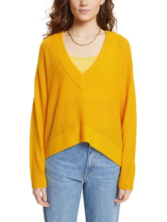 Esprit Damen 082CC1I301 Pullover, 730/SUNFLOWER Yellow, L