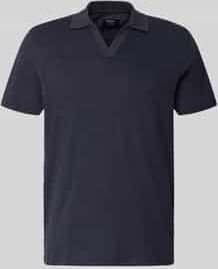 Mc Neal Slim Fit Poloshirt mit V-Ausschnitt