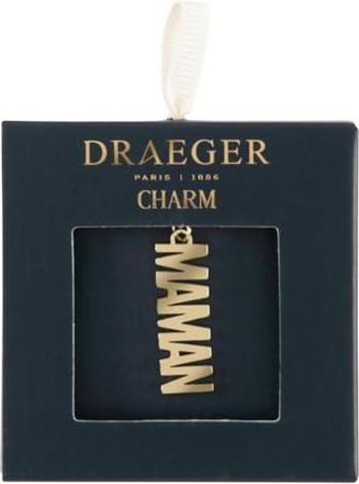 Draeger Charm Maman Doré - Personnalisez Porte-Clés, Portefeuille, Sac - Cadeau Chic en Acier Inoxydable 2x1,5 cm - Idéal pour Anniversaire & Fête des Mères -