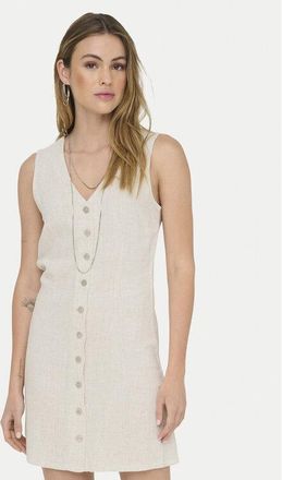 Only Kleid f&uuml;r den Alltag Siesta 15357797 Hellbeige Regular Fit