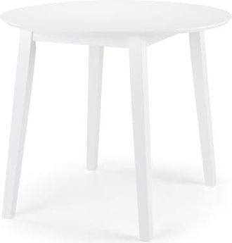 Julian Bowen Coast Esstisch, Weiß, Höhe: 75, Breite: 90, Tiefe: 90cm