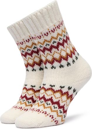 Barbour Lange Socken Barbour Kingsford Fair Isle LSO0135WH71 Creme