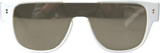 Dolce & Gabbana Homme, Accessoires, Blanc, Taille: ONE Size Dg4356-F Lunettes de soleil