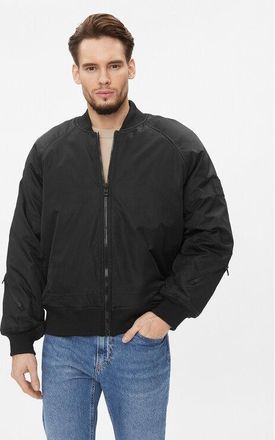Calvin Klein Jeans Bomberjacke J30J324070 Schwarz Relaxed Fit