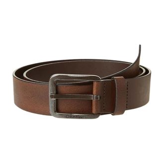 Calvin Klein Metal Logo G&uuml;rtel - - Accessories - Herren - Braun - 100 CM