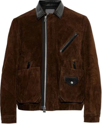 sacai Herren, Jacken, Braun, MGr&ouml;&szlig;e