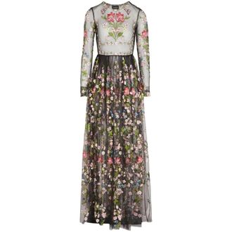 Giambattista Valli Schwarzes Multi-Kleid- L&auml;nge 120 cm - - Dresses - Damen - Mehrfarbig - M