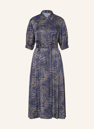 Riani Riani Hemdblusenkleid Mit 3/4-Arm blau