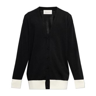 Ami Woll-Strickjacke - - Knitwear - Herren - Schwarzk - M