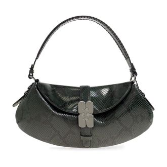 Ganni B-Kat Schultertasche - - Bags - Damen - Gr&uuml;n - ONE SIZE