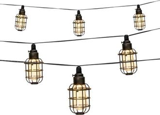 Grundig Grundig Solar Lichterkette - Außenlampe Solar - Lichterkette Außen 10 LED Lampen - Außenlampe Wetterfest - Warmweiß - IP44