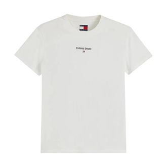 Tommy Hilfiger Basic T-Shirt - - Tops - Damen - Wei&szlig; - XS
